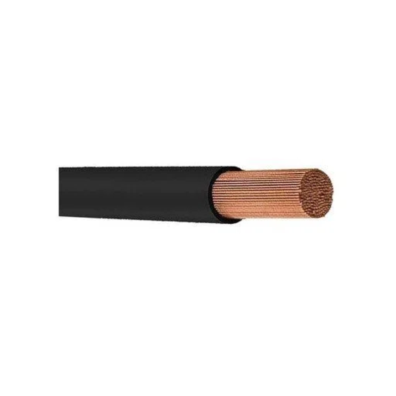 Rolo com 100m de Cabo de Cobre 750V 4mm² Preto - Corfio
