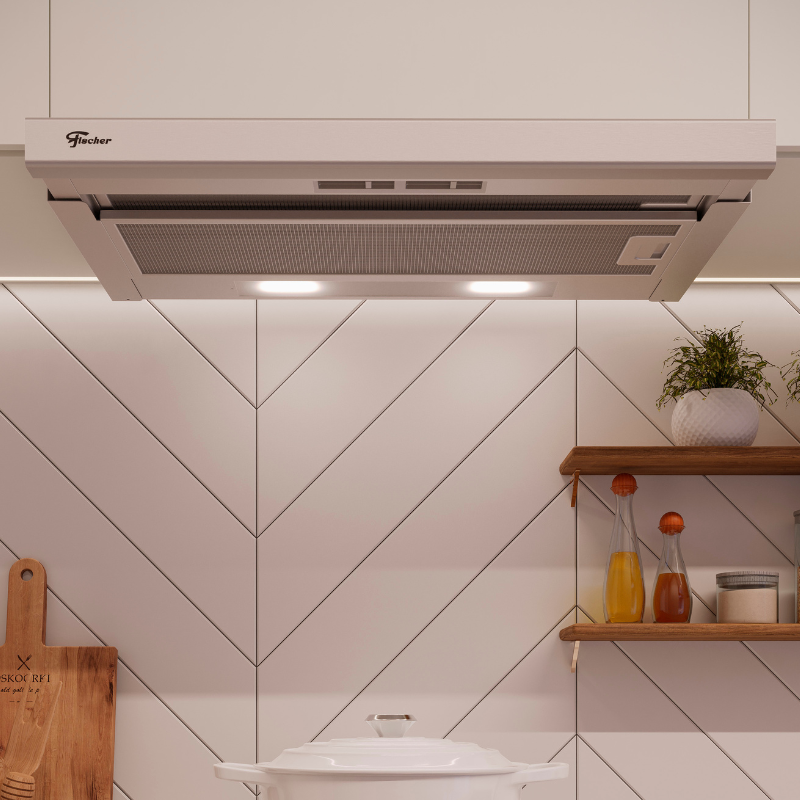 Depurador Slim de Embutir 127V Fischer 60 cm