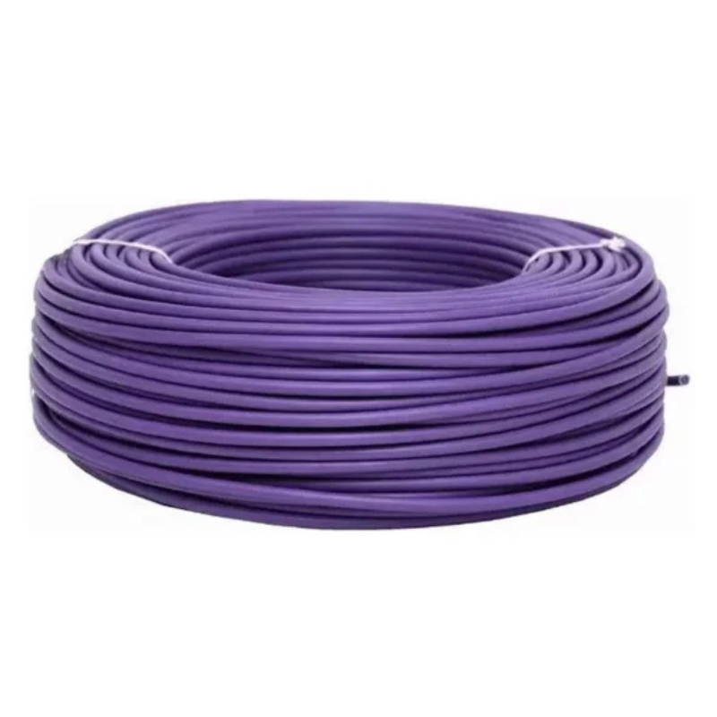 Rolo com 100m de Cabo de Cobre 750V 4mm² Lilás - Corfio